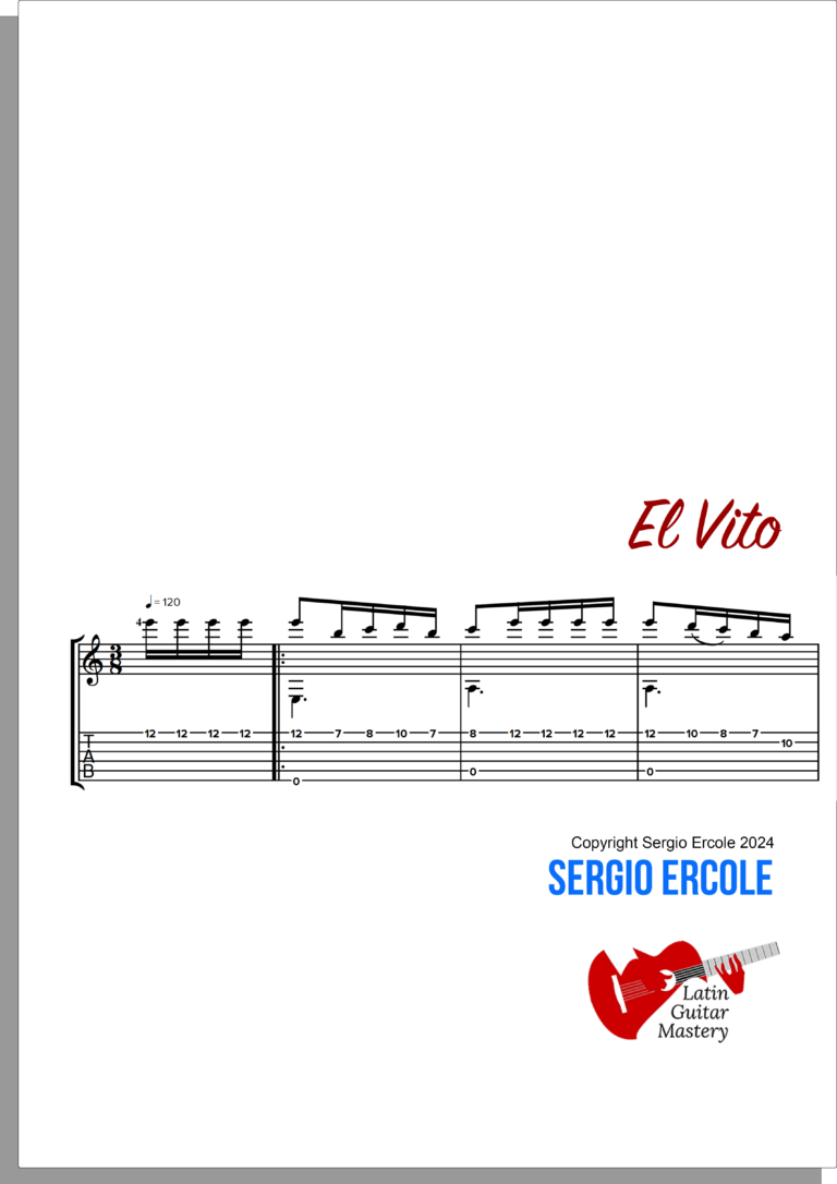 El Vito – Latin Guitar Mastery